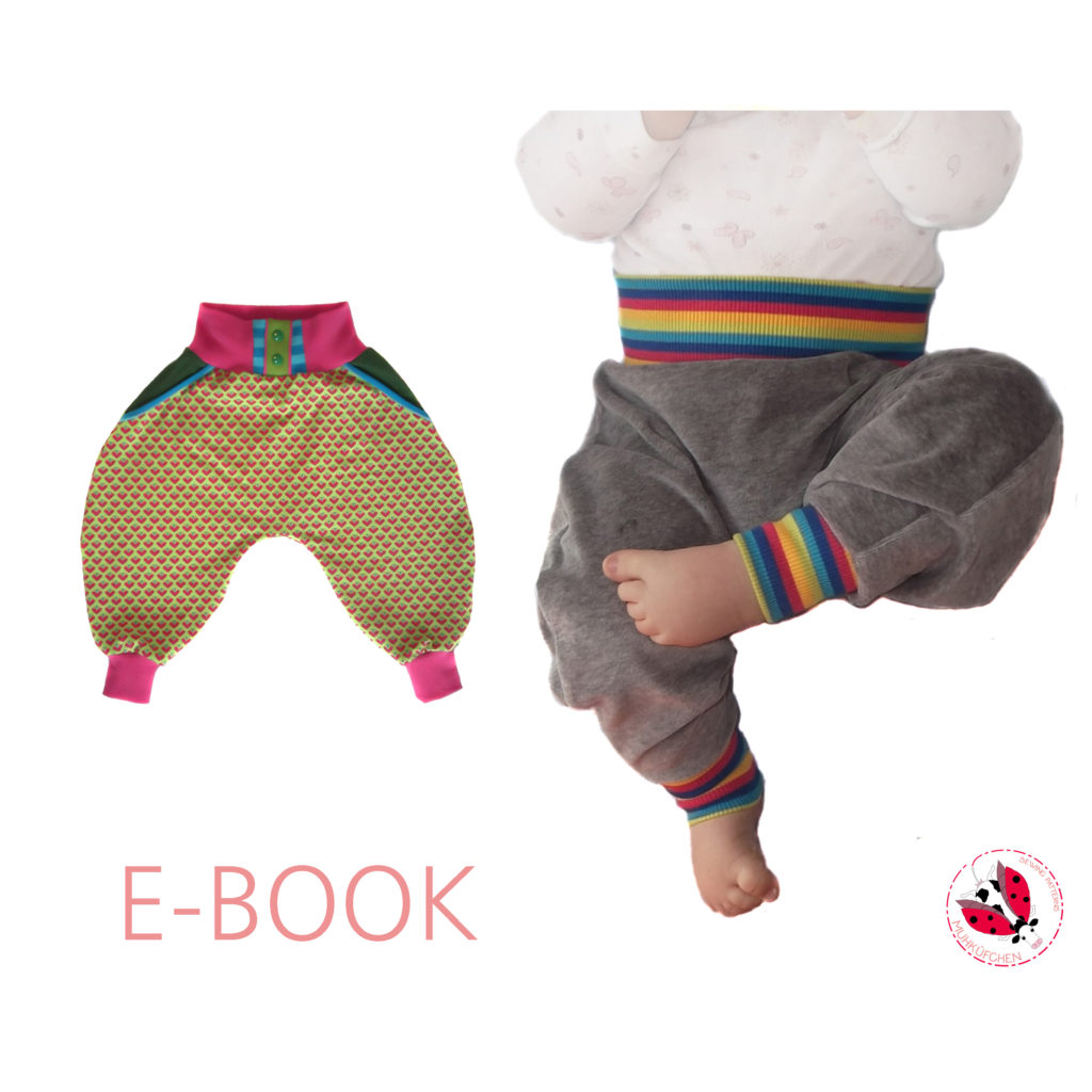„Pomp!“ Babyhose Gr. 50-98 – auch mit Beamerdatei – MUHKÜFCHEN